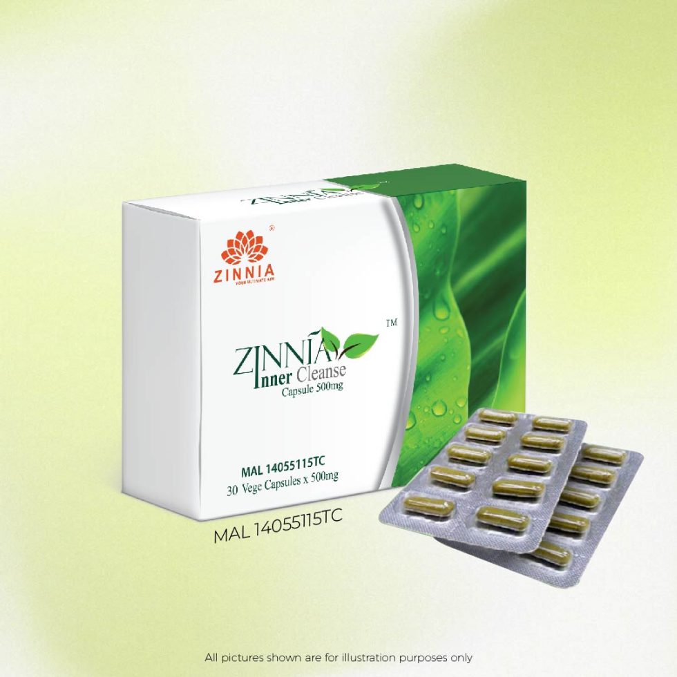 Zinnia Inner Cleanse | Zinnia Global Sdn Bhd